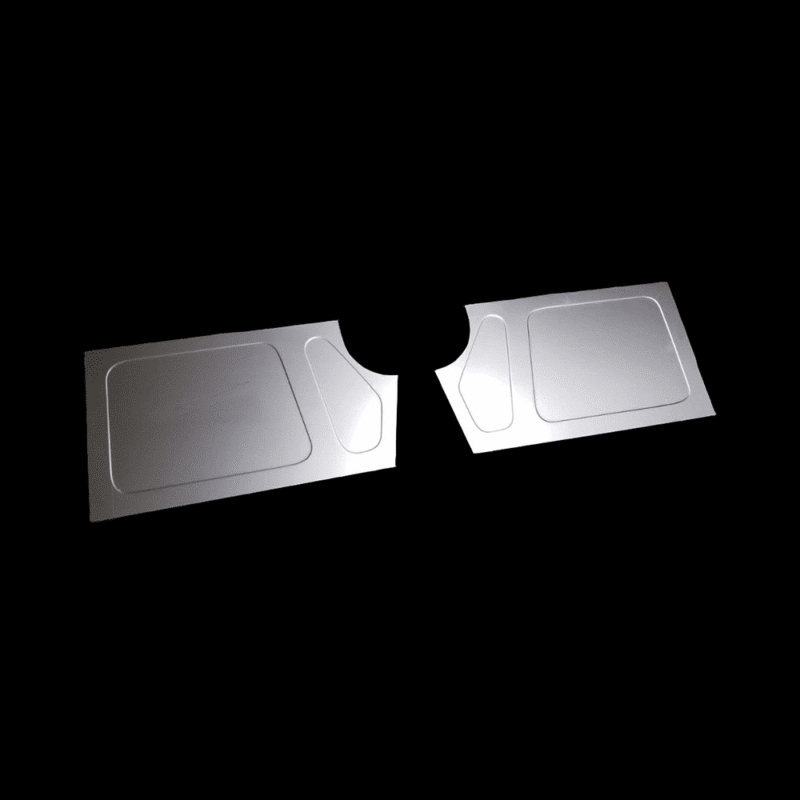 Bead Rolled Toe Boards - 60-66 GMC Chevy Truck - LS Fabrication
