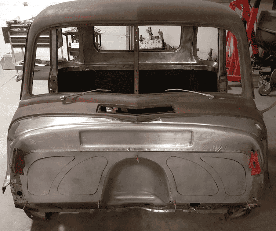 Bead Rolled Firewall - 47-54 GMC Chevy Truck - LS Fabrication